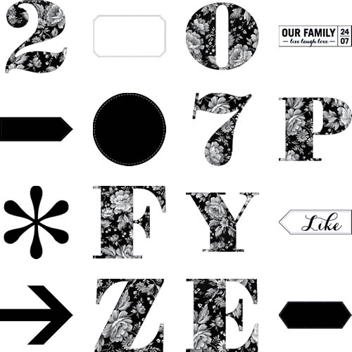 Noir Patterns Photo Book | Shutterfly