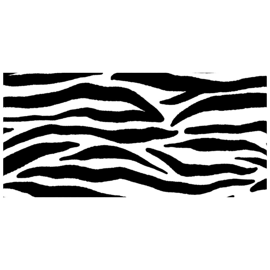 Zebra Print - Black and White Acrylic Tumbler with Straw | Shutterfly