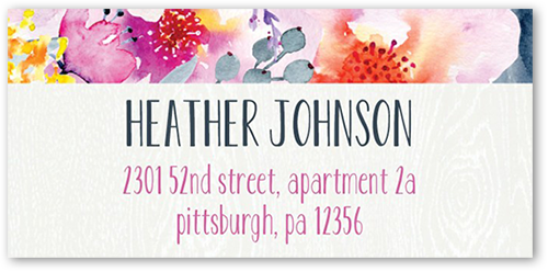 Pink Address Labels | Shutterfly