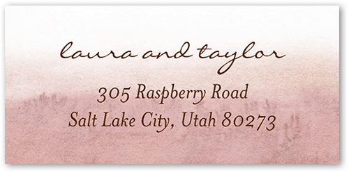 Earthy Colors Address Label by Yours Truly | Shutterfly