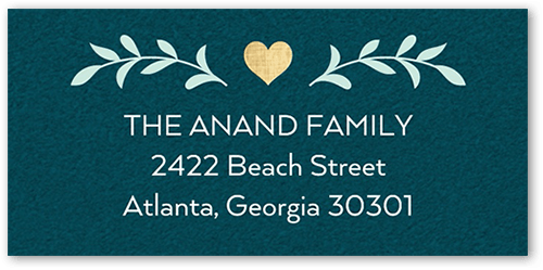 Peace Family Photo Address Label by Stacy Claire Boyd | Shutterfly