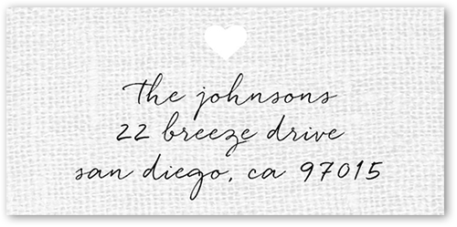 Family Fabric Address Label by Yours Truly | Shutterfly