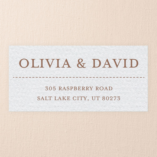 Wedding Bliss Address Label by Yours Truly | Shutterfly