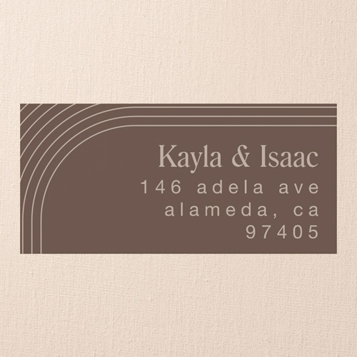 Round Bands Address Label by Yours Truly | Shutterfly