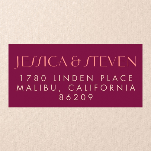 Chromatic Charm Address Label by Yours Truly | Shutterfly