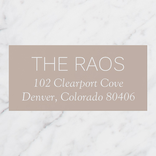 Great Script Address Label by Yours Truly | Shutterfly