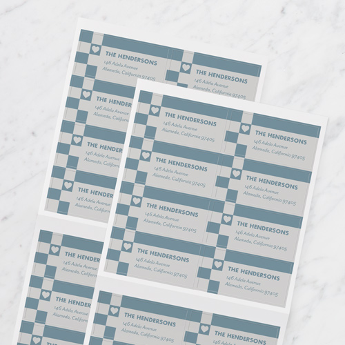 Funky Stripes Address Label by Yours Truly | Shutterfly