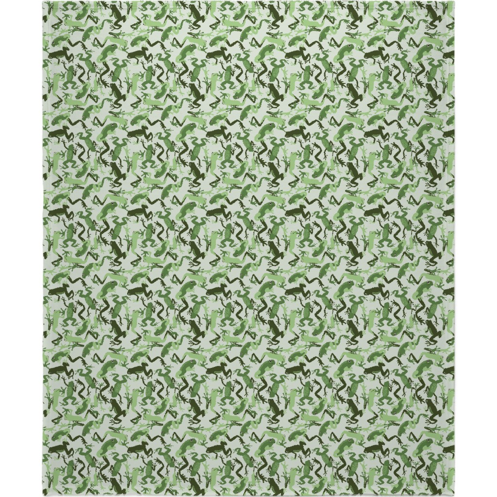 All the Frogs Blanket | Shutterfly