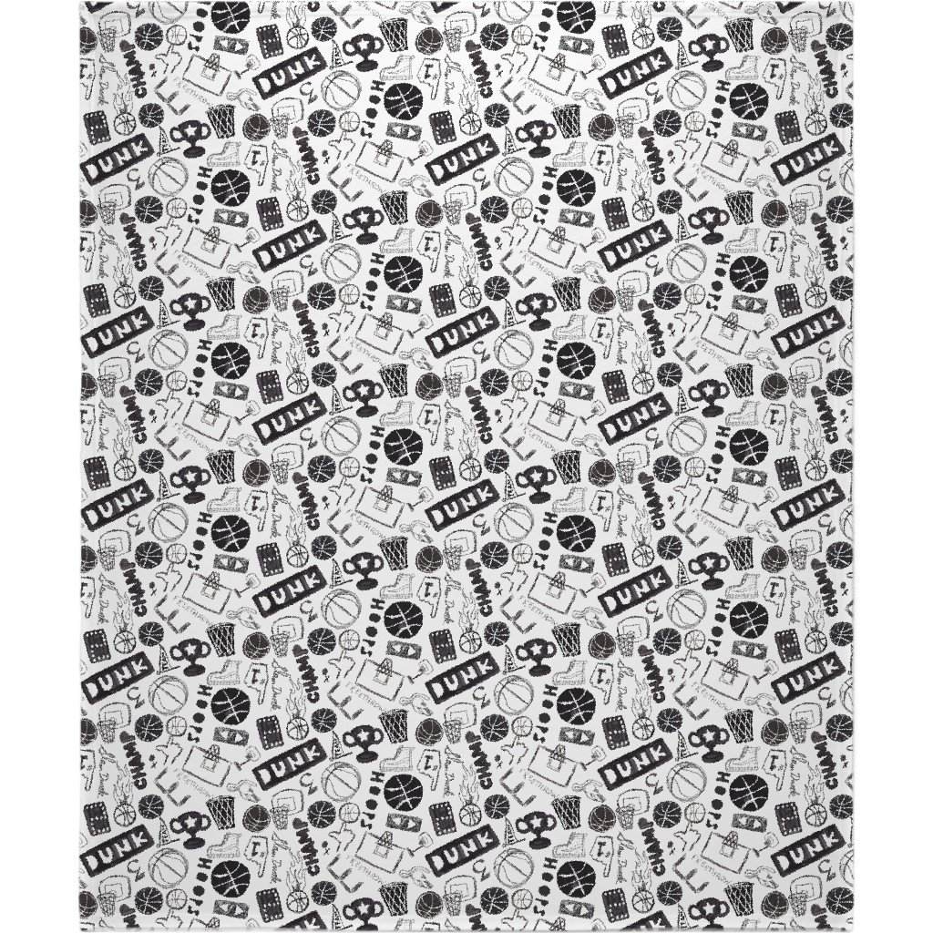 Basketball - Black and White Notebook | Shutterfly