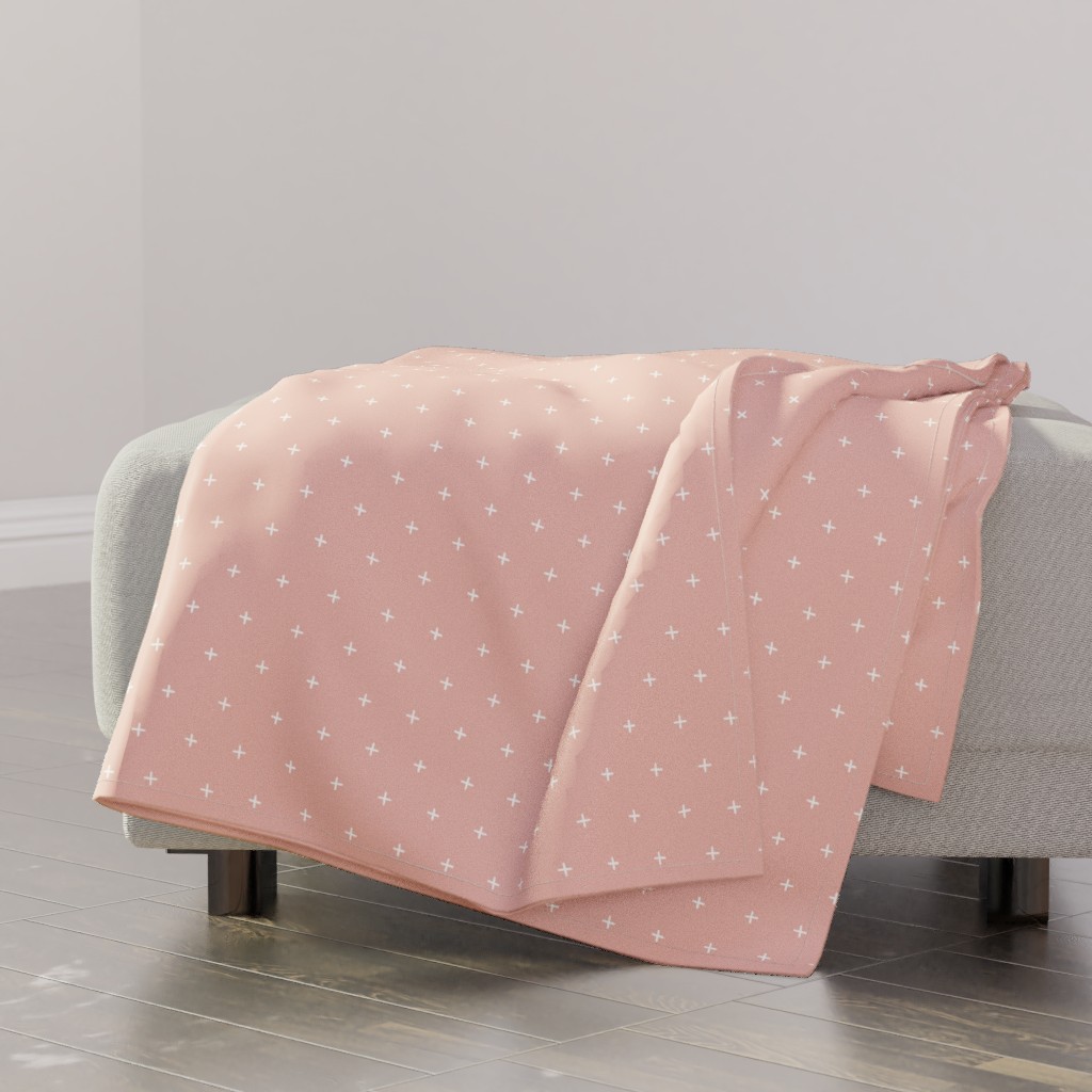 Plus on Dusty Pink Blanket | Shutterfly