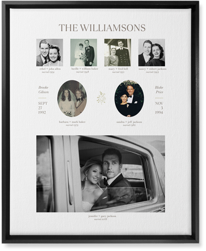 Marriage Family Tree Print by Shutterfly | Shutterfly