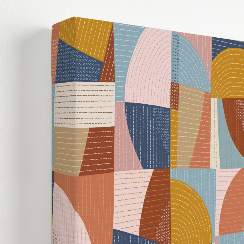Modern Patchwork - Multi Wall Art | Shutterfly