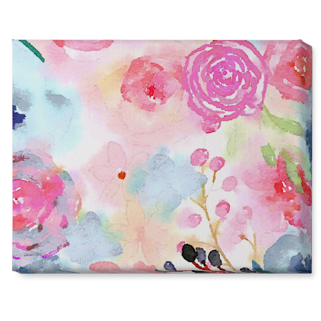 Spring Dreams - Watercolor Floral - Multi Canvas Print | Shutterfly