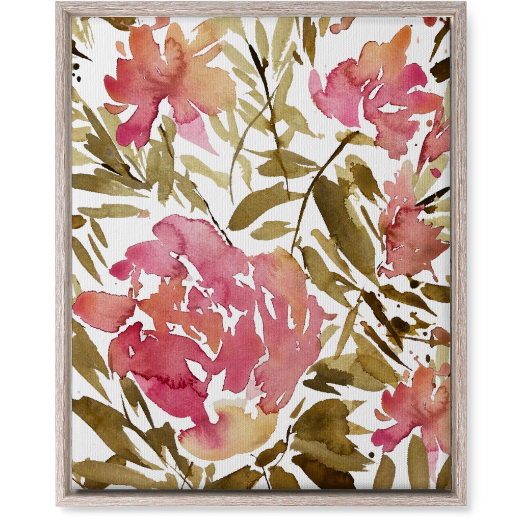 Bewildered - Pink and Green Wall Art | Shutterfly