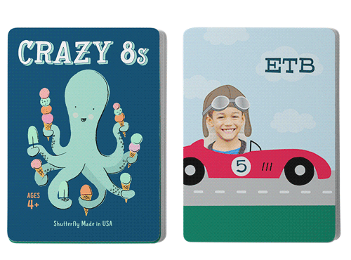 Transportation Race Car Card Game by Shutterfly | Shutterfly