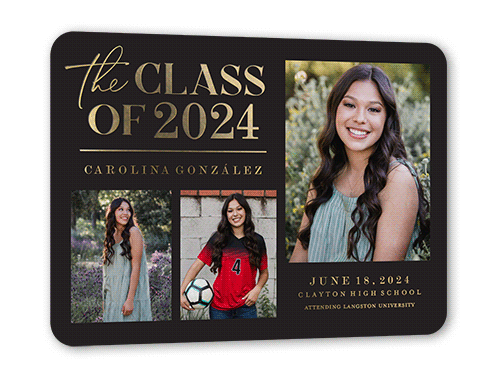 Blue And Gold Graduation Announcements | Shutterfly