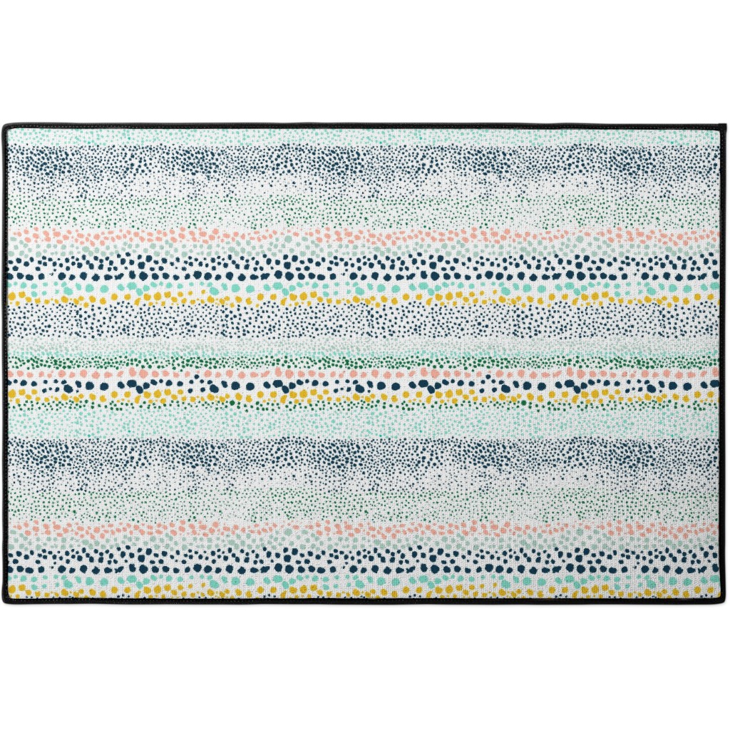 Little Textured Dots - Multi Door Mat | Shutterfly