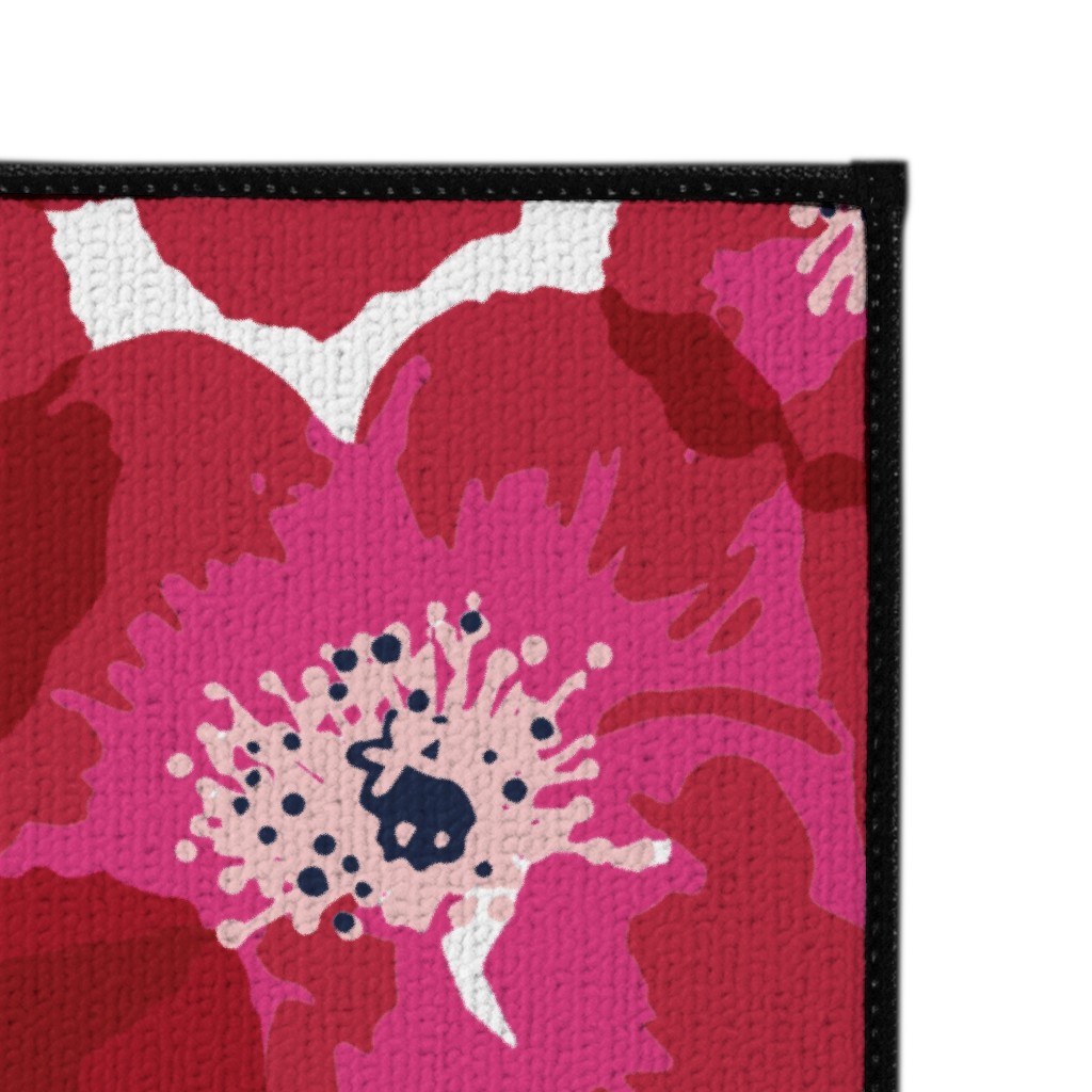 Really Big Poppies - Red Door Mat | Shutterfly