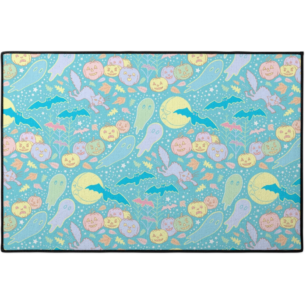 a Pastel Halloween Door Mat | Shutterfly