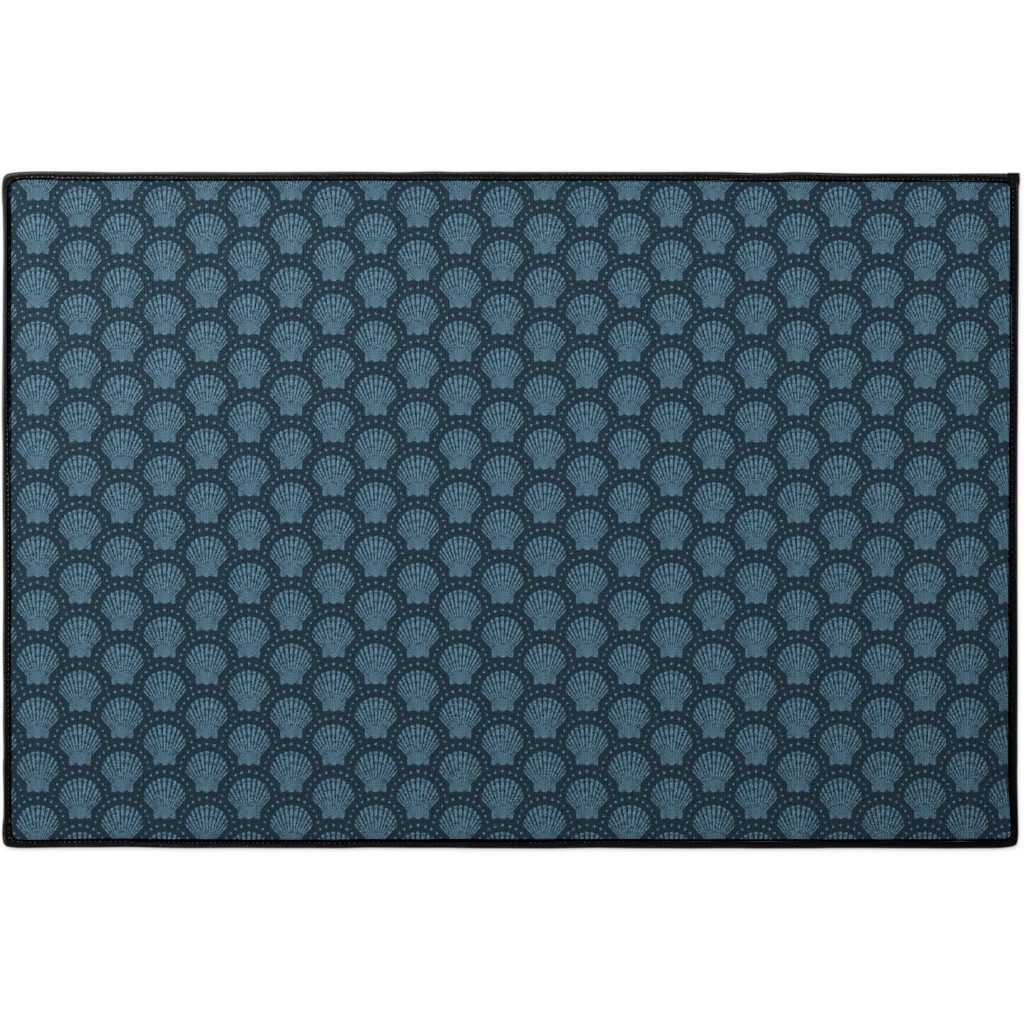 Pretty Scallop Shells - Navy Blue Journal | Shutterfly