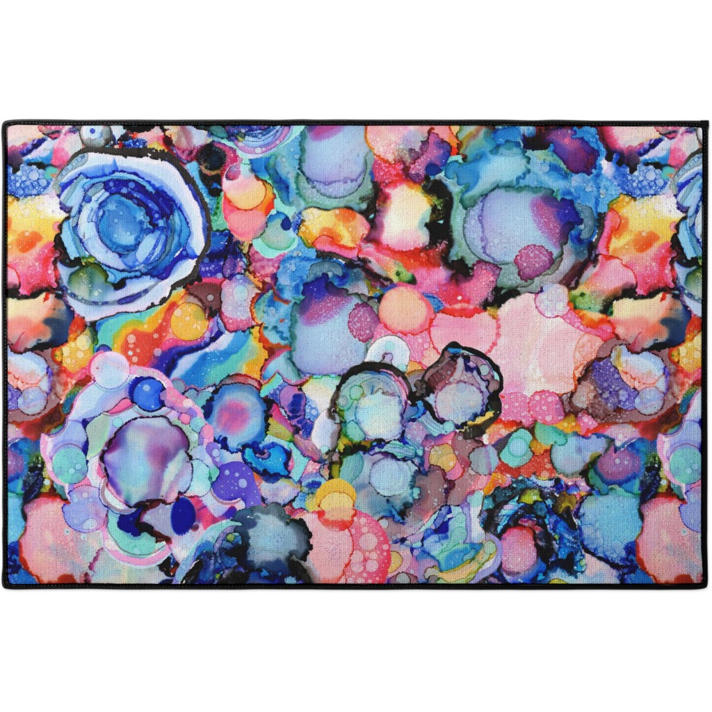 Abstract Rainbow Ink - Multi Photo Tile | Shutterfly