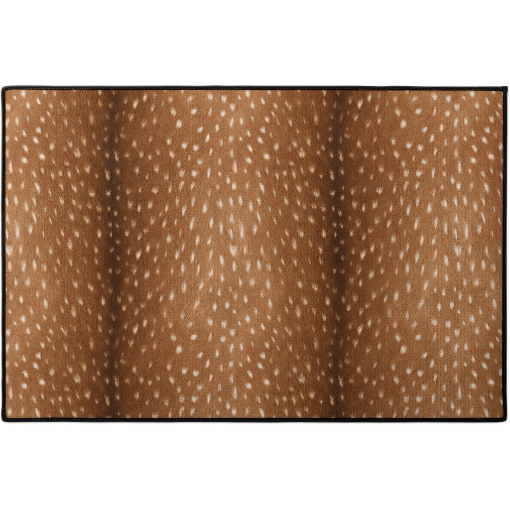 Bright Deer Hide- Brown Door Mat | Shutterfly