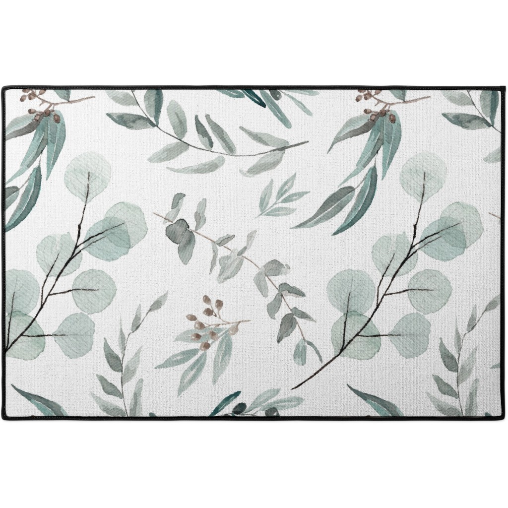 Eucalyptus - Green Door Mat | Shutterfly