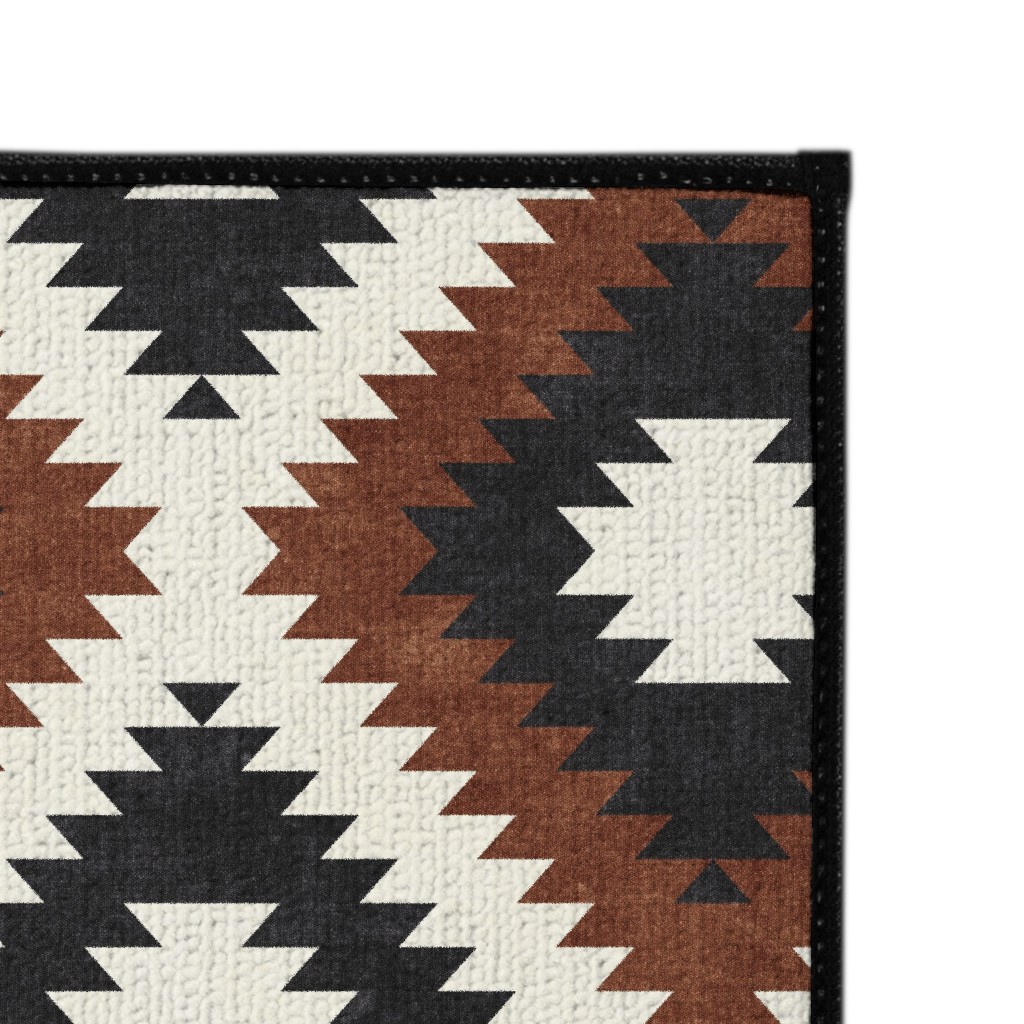 Southwest Geometric Diamond - Light Door Mat | Shutterfly