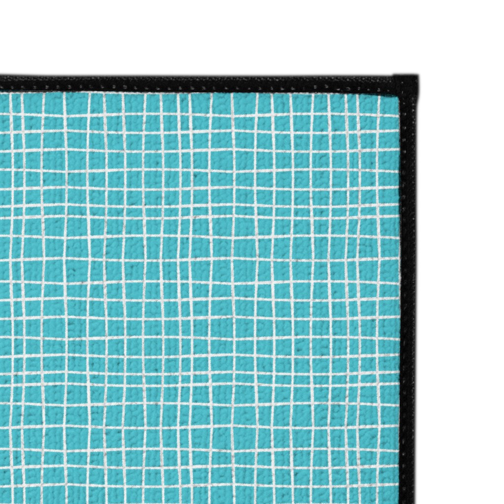 Wavy Grid Door Mat | Shutterfly