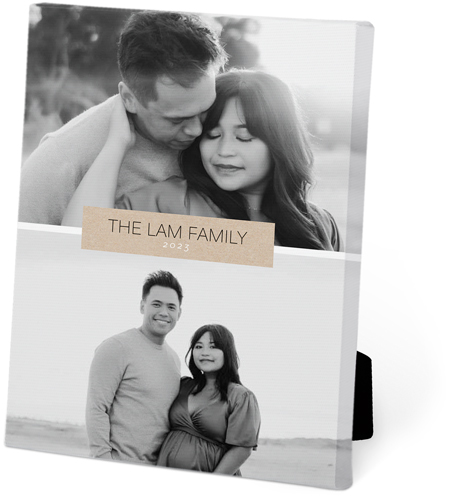 Craft Paper Duo Easel Back Canvas | Shutterfly