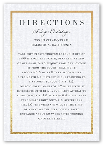 Simple Solid Frame Enclosure Cards | Shutterfly