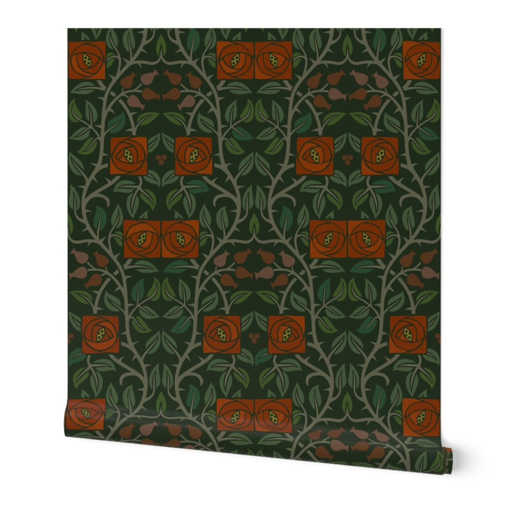 Lancaster Roses Wallpaper | Shutterfly