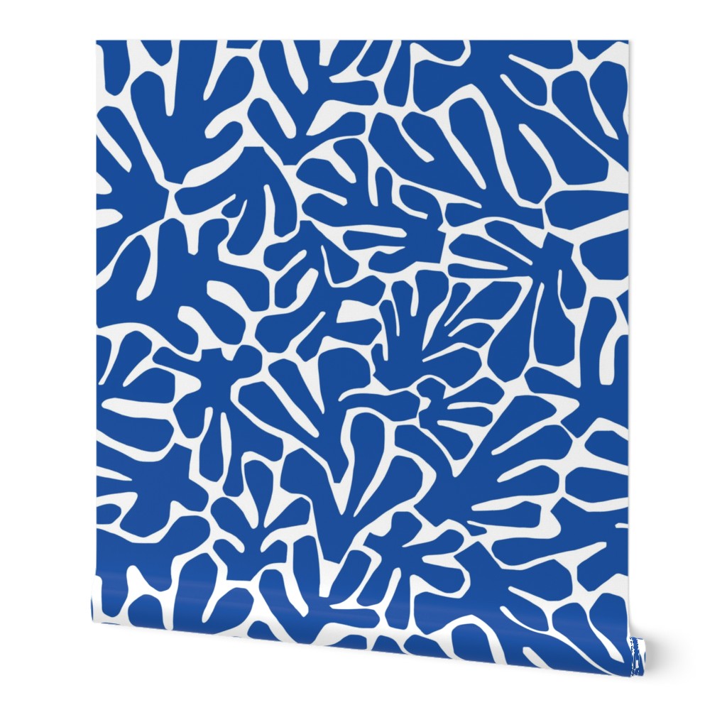 the Cut Outs Matisse - Blue Wallpaper | Shutterfly