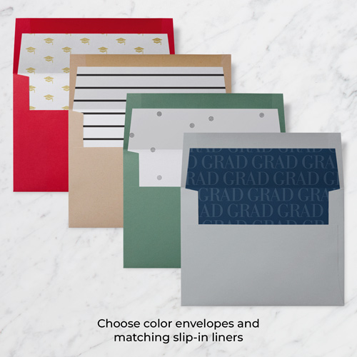 Gleaming Graduate 5x7 Gate Fold Card by Hello Little One | Shutterfly