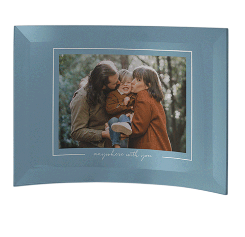 Banded Love and Joy Curved Glass Print | Home Decor | Shutterfly