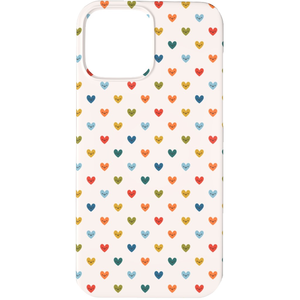 Cute Colored Hearts - Multi Phone Case | Shutterfly