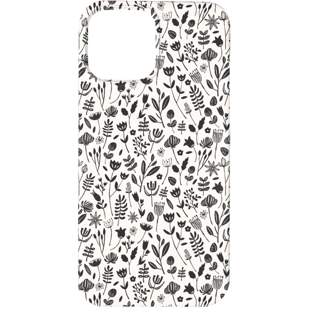 Folk Botanical Print - Neutral Phone Case | Shutterfly