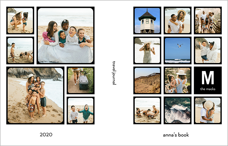 Pictogram Collage Journal by Shutterfly | Shutterfly