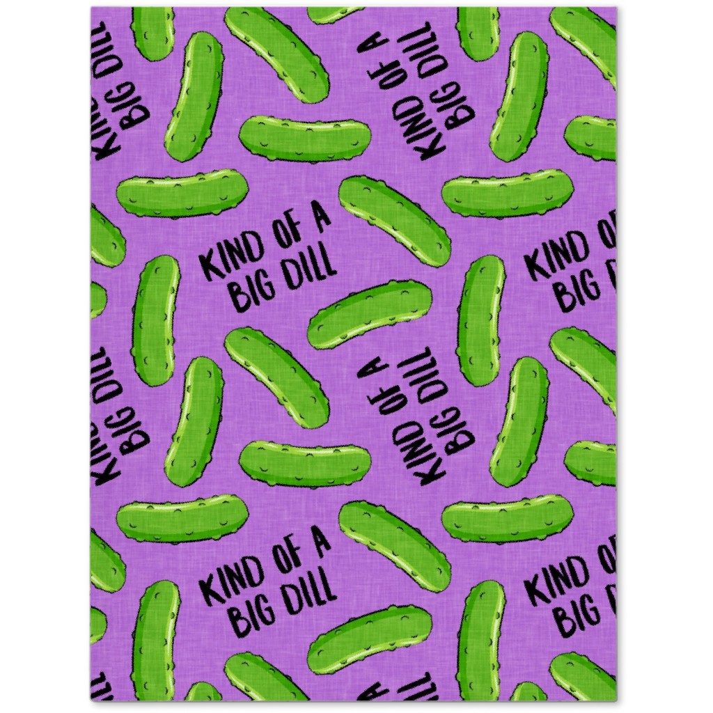 Kind of a Big Dill - Pickles - Purple Journal | Shutterfly