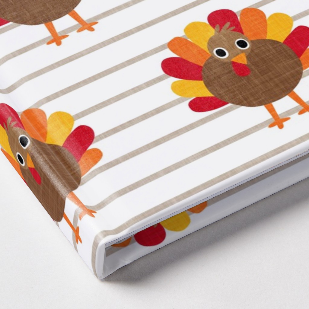 Cute Thanksgiving Turkey - on Khaki Stripes Journal | Shutterfly