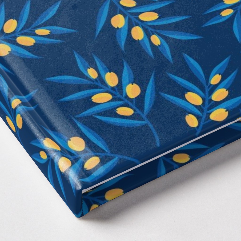 Olive Branches - Blue and Yellow Journal | Shutterfly