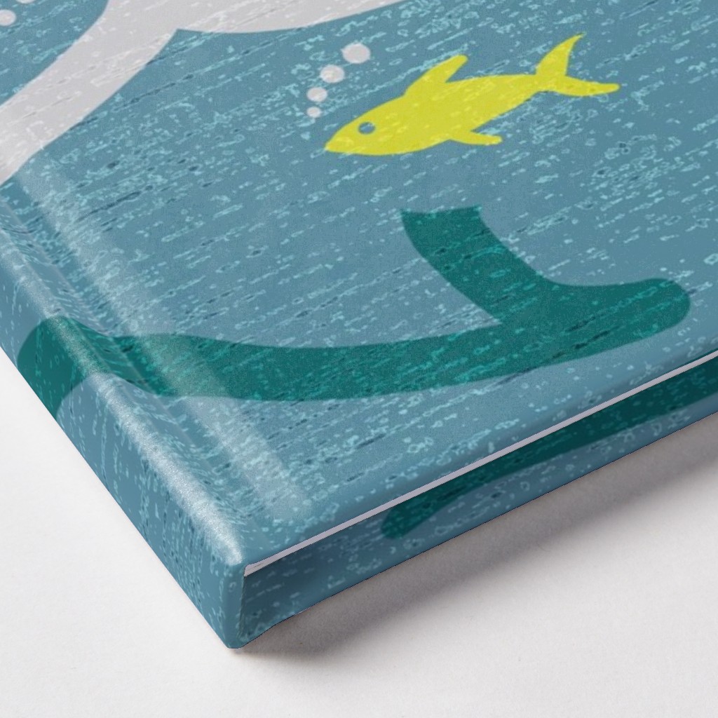 Mid Century Fish and Waves Journal | Shutterfly