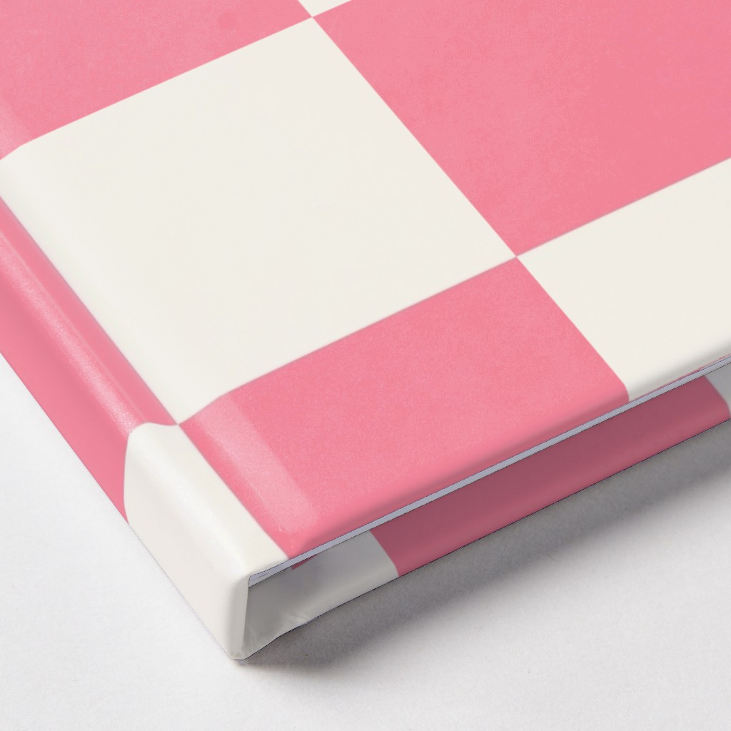 Checkered Pattern - Pink Journal | Shutterfly