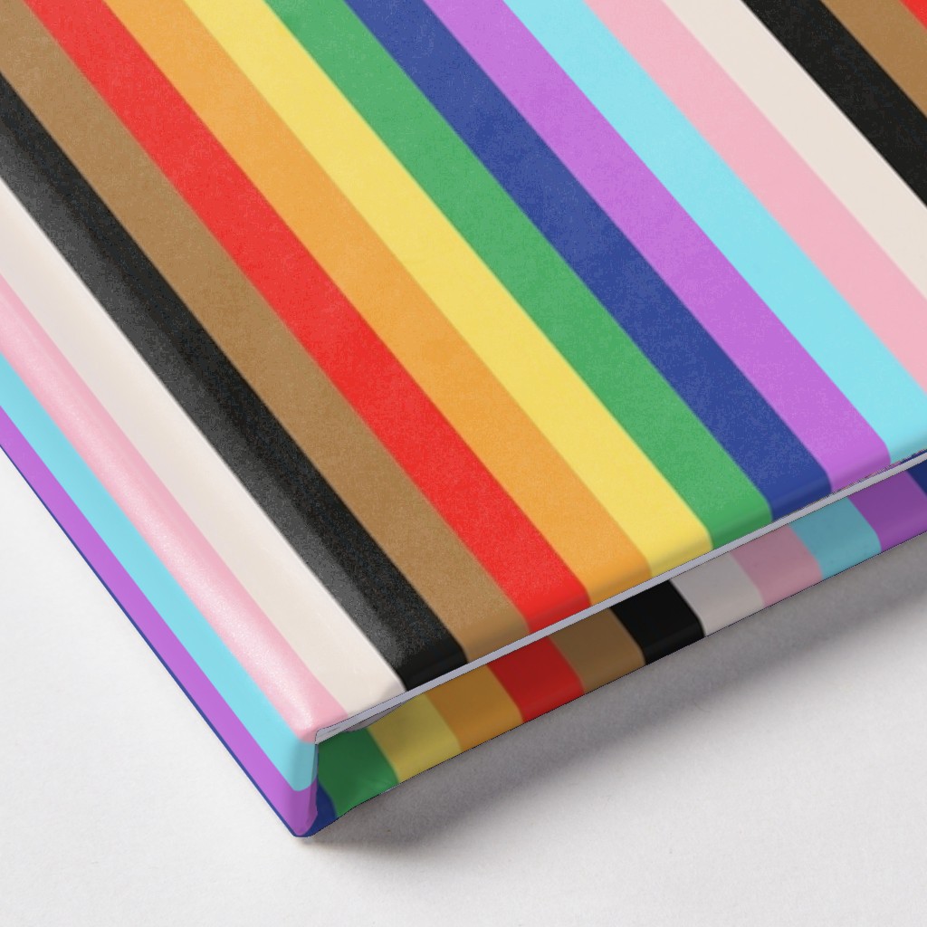 Lgbtq Stripes - Rainbow Pride Flag - Vertical Journal | Shutterfly