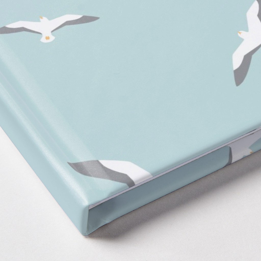 Flying Seagulls - Blue Journal | Shutterfly