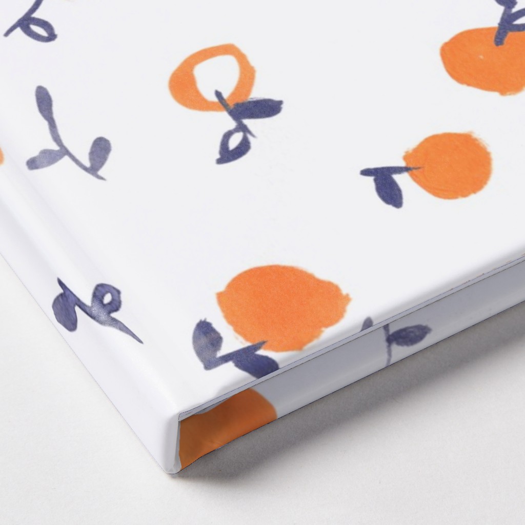 Whimsical Watercolor Orange Journal | Shutterfly