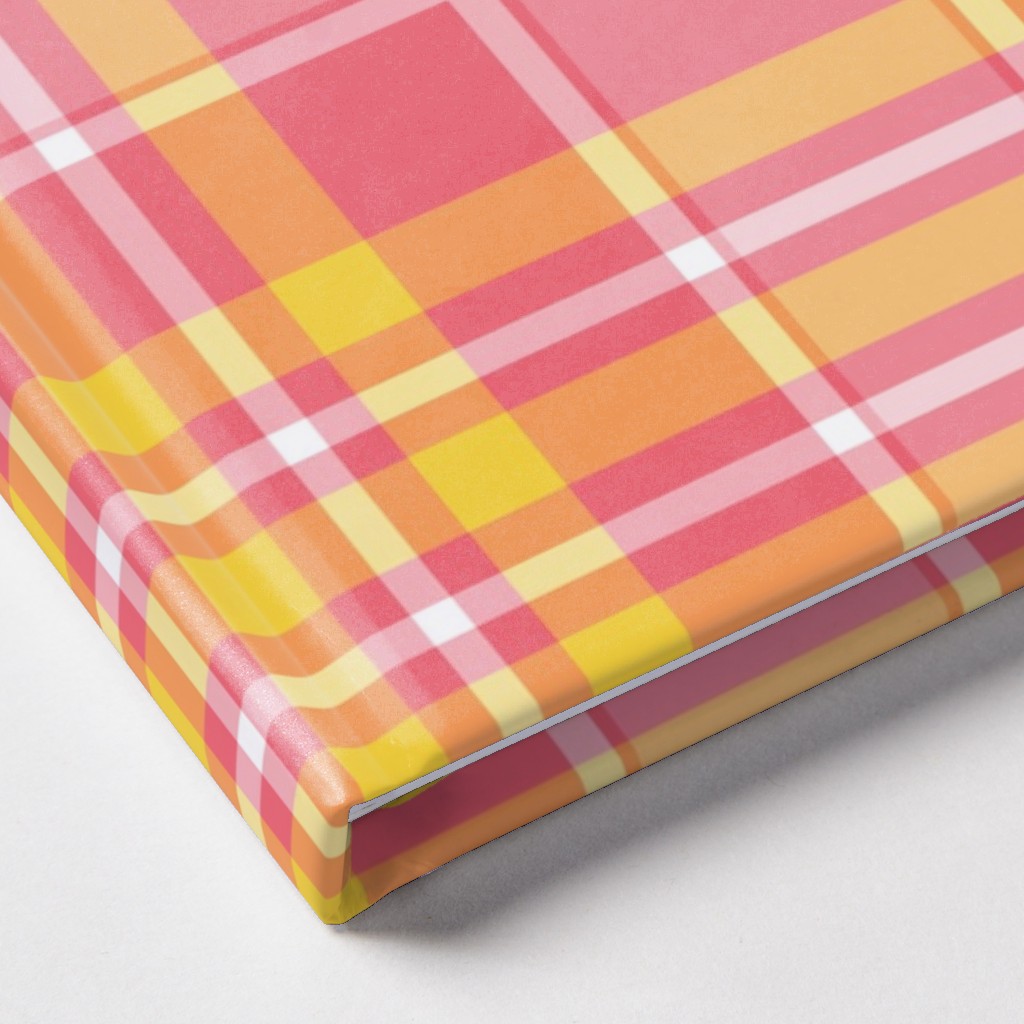 Plaid - Pink and Yellow Journal | Shutterfly