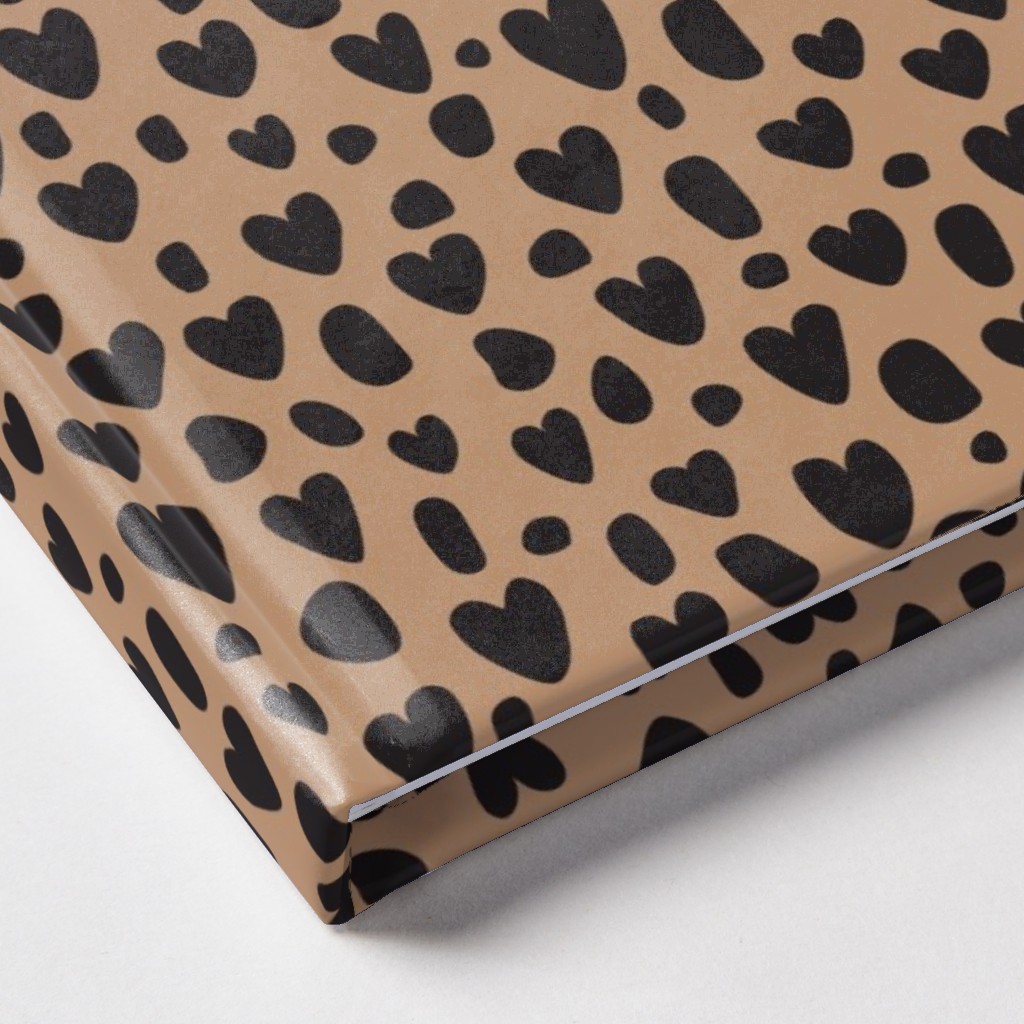 Leopard Hearts - Brown Journal | Shutterfly