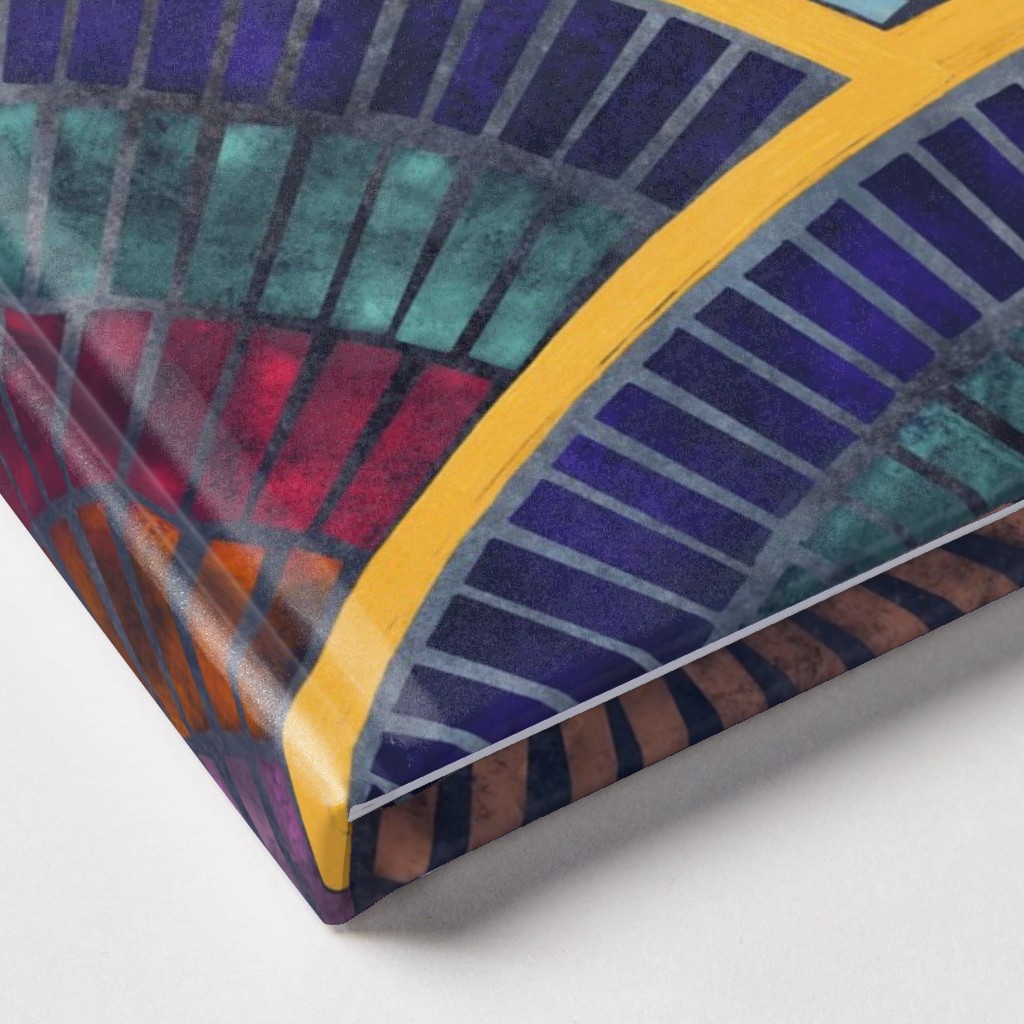 Moody Art Deco Tile - Dark Journal | Shutterfly