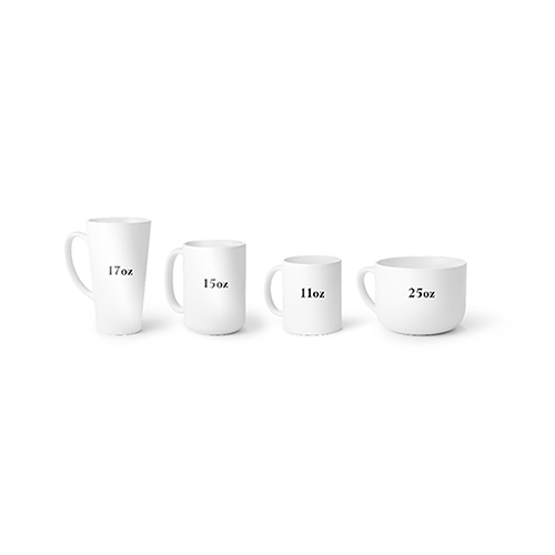 Gallery of Four Tall Latte Mug by Shutterfly | Shutterfly